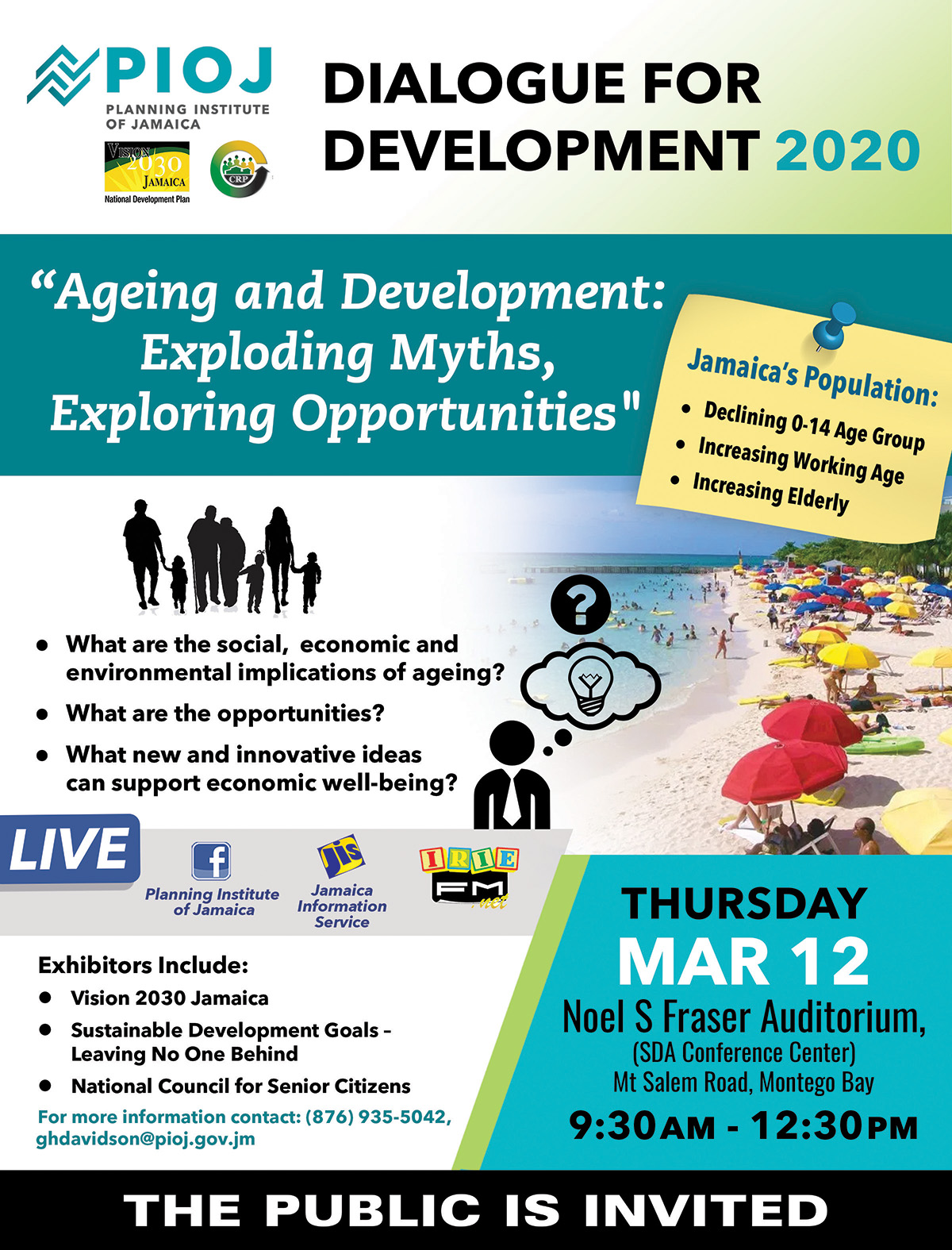 Dialogue for Development Series 2020 - The Planning Institute of Jamaica