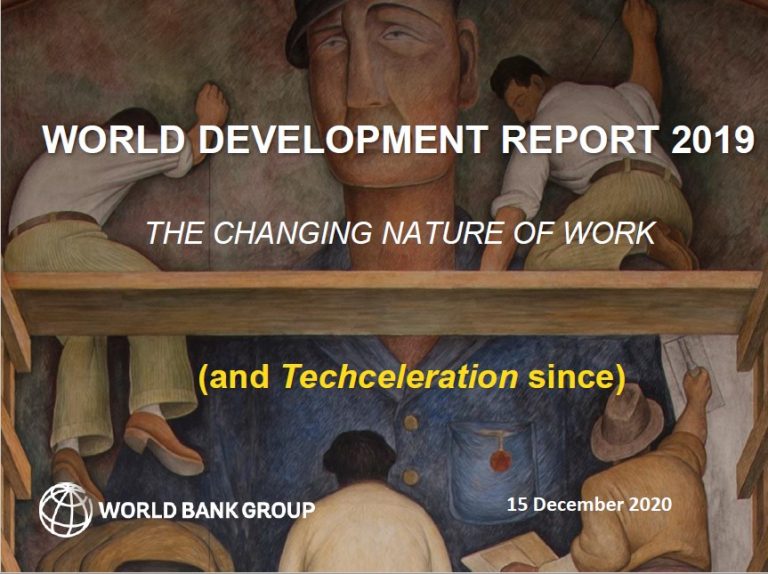 World Development Report 2019: The Changing Nature of Work (and ...